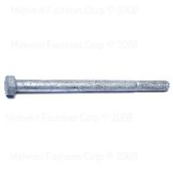 Midwest Fastener® 5/16"-18 x 4-1/2" Galvanized Grade 2 Hex Bolt - 50 ...