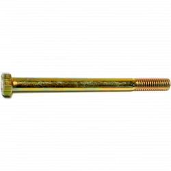 Midwest Fastener® 5/16"-18 x 4" Yellow Zinc Grade 8 Hex Cap Screw - 8 ...