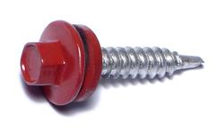 Midwest Fastener® #10 x 1" Red Hex Drive Pole Barn Screw - 109 Count at ...