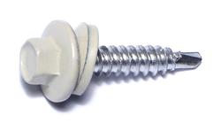 Midwest Fastener® #10 x 1" Beige Hex Drive Pole Barn Screw - 109 Count ...