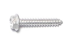 Midwest Fastener® #6 x 1/2" Combo Drive Stainless Steel Hex Washer Head ...