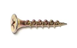 Midwest Fastener® #6 x 1" Phillips Drive Yellow Zinc Bugle Head All ...