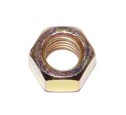 Midwest Fastener® 1"-8 Yellow Zinc Grade 8 Coarse Thread Hex Nut - 5 ...