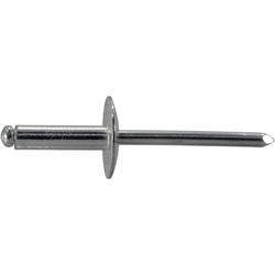 Midwest Fastener® 3/16" x 1/2" Aluminum Large Pop Rivet - 50 Count at ...
