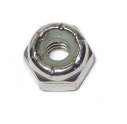 Midwest Fastener® #10-24 Grade 2 Zinc Nylon Insert Lock Nut - 100 Count ...
