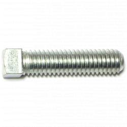 Midwest Fastener® 3/8"-16 x 1-1/2" Zinc Square Set Screw - 1 Count at ...