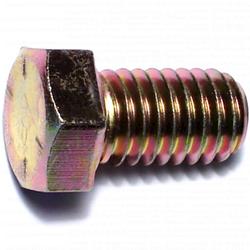 Midwest Fastener® 7/16"-14 x 3/4" Yellow Zinc Grade 8 Hex Cap Screw - 5 ...