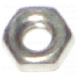 Midwest Fastener® #3-48 Stainless Steel 18-8 Coarse Thread Hex Nut - 2 ...