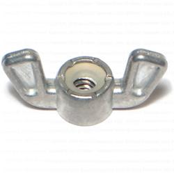Midwest Fastener® #10-24 Grade 2 Nylon Insert Wing Nut - 1 Count at ...