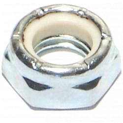 Midwest Fastener® 3/8"-16 Grade 2 Zinc Nylon Insert Lock Nut - 10 Count ...