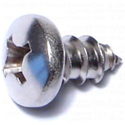 Midwest Fastener® #14 x 1/2" Phillips Drive Stainless Steel Pan Head ...