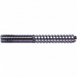 Midwest Fastener® 1/4"-20 x 2-1/2" Plain Coarse Thread Hanger Bolt - 1 ...