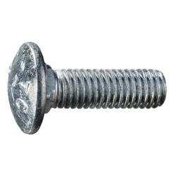 Midwest Fastener® 10mm-1.5 x 25mm Zinc Class 8.8 Carriage Bolts - 1 ...