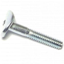 Midwest Fastener® 1/4"-20 x 1-1/2" Zinc Curved Head Machine Screw - 1 ...