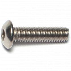 Midwest Fastener® #10-32 x 3/4" Stainless Steel Hex Drive Button Head ...