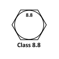 Midwest Fastener® 14mm-1.50 x 60mm Zinc Class 8.8 Hex Cap Screw - 1 ...