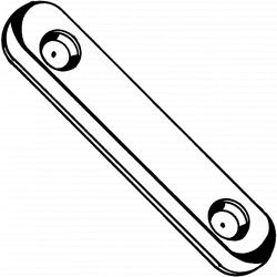 Midwest Fastener® Oblong Bumpers with Screws - 8-Pack at Menards®