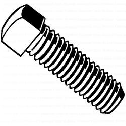 Midwest Fastener® 1/4"-20 x 3/4" Coarse Square Head Set Screw - 10 ...