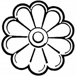 Midwest Fastener® 1/2" Rosette Buds with Studs - 6 Count at Menards®