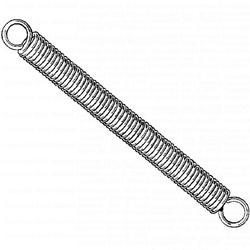 Midwest Fastener® 45/64 x 10 Zinc Extension Spring - 1 Count at Menards®