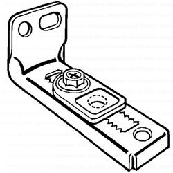 Midwest Fastener® Jam Mounting Brackets - 4 Count at Menards®