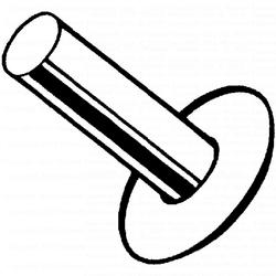 Midwest Fastener® 2 lb. Tinner Rivet - 100 Count at Menards®