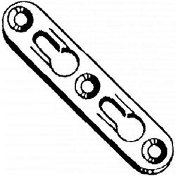 Midwest Fastener® Two Hole Keyhole Fittings - 6 Count at Menards®