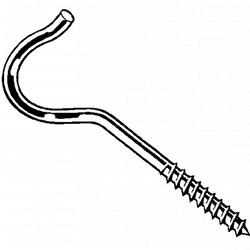 Midwest Fastener® 2-1/2" Zinc Screw Hooks - 14 Pack at Menards®