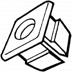 Midwest Fastener® Insert Nut License Plate - 1 Count at Menards®