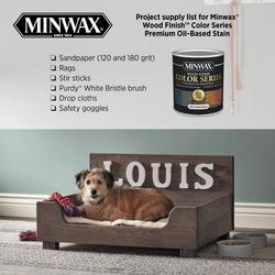 Minwax® Wood Finish® Color Series Oil-Based Dark Walnut Wood Stain - 1 ...