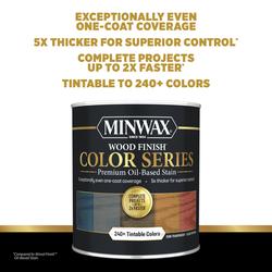 Minwax® Wood Finish® Color Series Oil-Based Amber Wood Stain - 1 qt. at ...