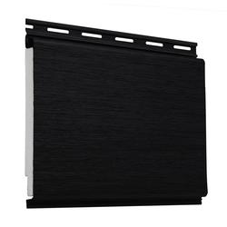 Mitten® West Ridge Single 8" Black Vinyl Plank Siding at Menards®