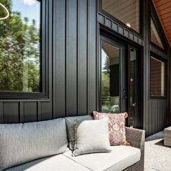 Mitten® Sentry® 7" Coffee Bean Board and Batten Vinyl Siding at Menards®