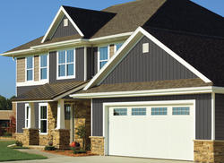 Mitten® Sentry® Single 7" x 10' Arctic Gray Board and Batten Vinyl ...