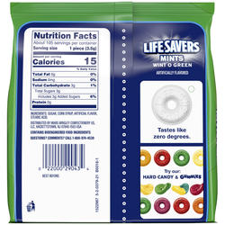 Life Savers® Wint O Green Mints Candy Stand-Up Bag - 13 oz at Menards®
