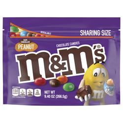 M&M's® Dark Chocolate Peanut Chocolate Candies - 9.4 oz at Menards®