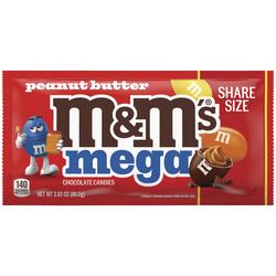 M&M's® Mega Peanut Butter Chocolate Candies - 2.83 oz at Menards®