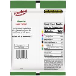 Combos® Pizzeria Pretzel Baked Snacks - 6.3 oz at Menards®