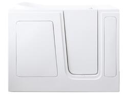 Avora Bath 48"W x 28"D x 38"H White Right Drain Walk-In Soaking Bathtub at Menards®