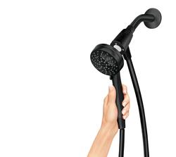 Moen® Magnetix™ Engage 6-Spray Setting Matte Black Handheld Showerhead ...