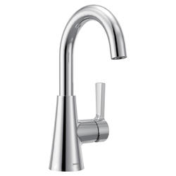 Moen® Mikah™ One-Handle High Arc Chrome Bathroom Sink Faucet at Menards®