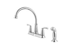 Moen® Bexley™ Two-Handle Chrome Kitchen Faucet at Menards®
