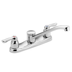 Moen® Commercial Two-Handle Chrome Kitchen Faucet at Menards®