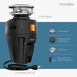 Moen® Host™ 3/4 HP Garbage Disposal at Menards®