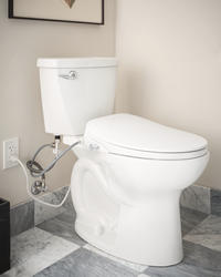 Moen® 2-Series Standard Electronic White Elongated Bidet Toilet Seat at ...