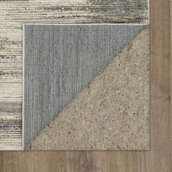 Mohawk Home® Furie Stripe Light Grey 35" x 5' Area Rug at Menards®