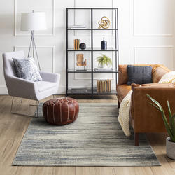 Mohawk Home® Furie Stripe Light Grey 35" x 5' Area Rug at Menards®