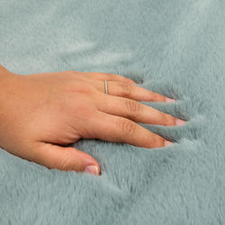 Mohawk Home® Lavish Plush Green Fog 24" x 5' Bath Mat at Menards®