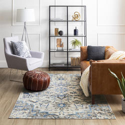 Mohawk Home® Pyramus Blue 3'11" x 6' Area Rug at Menards®