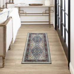 Mohawk Home® Sanctuary Blue 22" x 5' Area Rug at Menards®